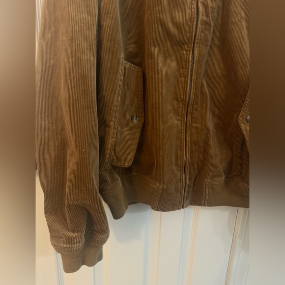 Polo Ralph Lauren | Jackets & Coats | Polo Ralph Lauren Barracuda Corduroy Brown Bomber Jacket ...